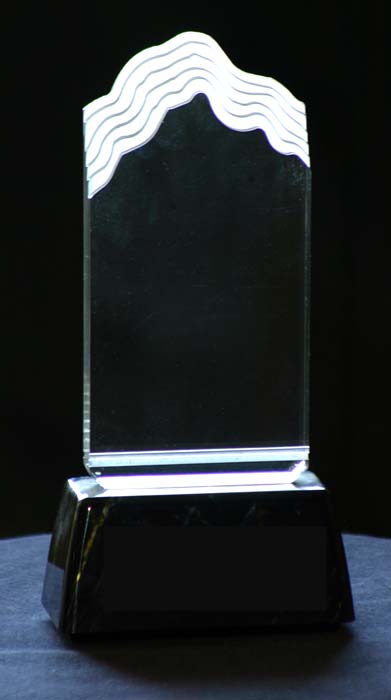 Wave Acrylic Award – Trophy Center US